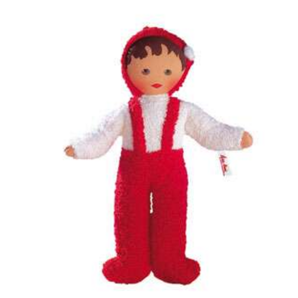 Klassik Frottee Baby rot/weiß | K0170201
